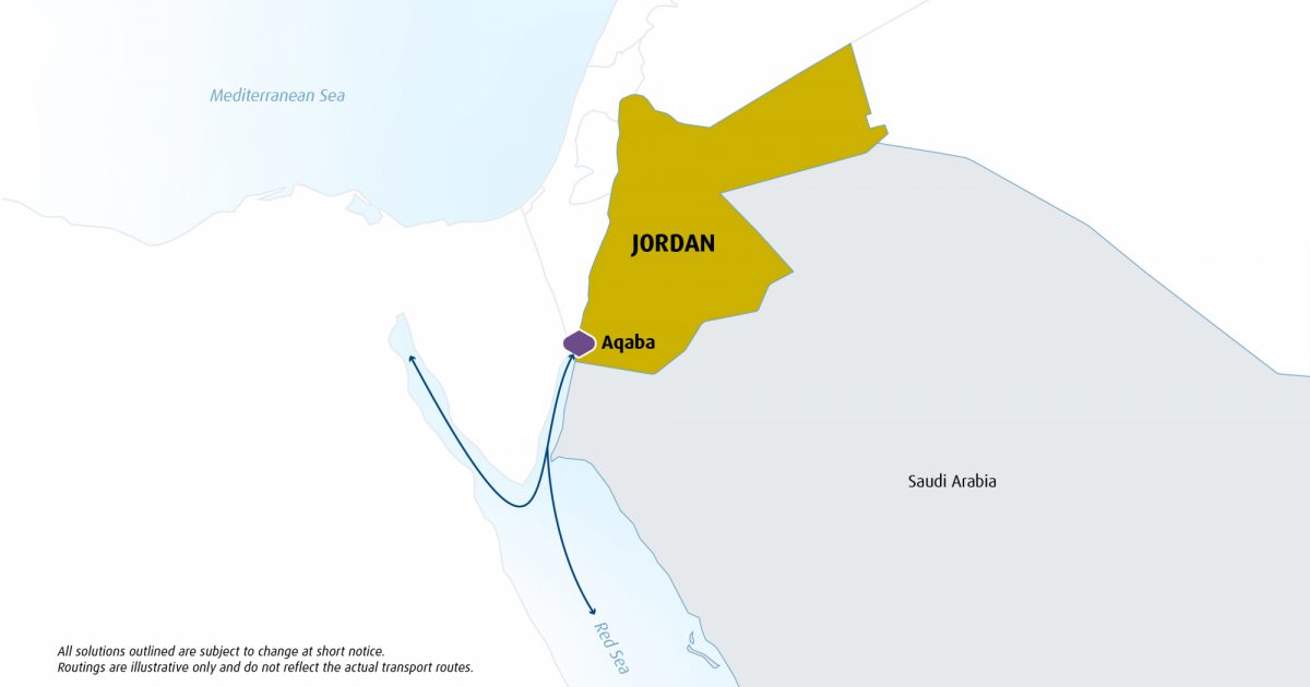 Jordan - strategic route to upper Gulf | GAC